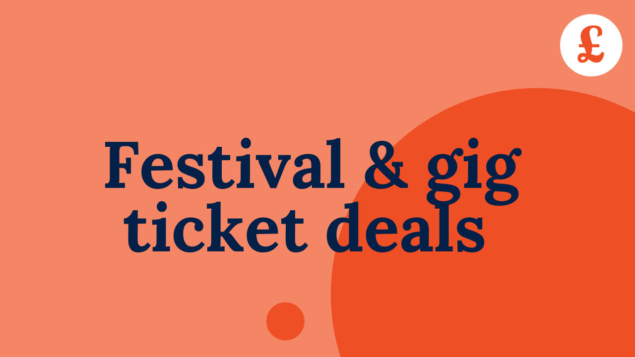 Cheap festival and gig tickets - Be Clever With Your Cash