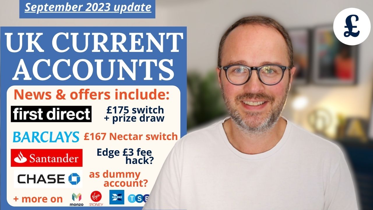 September 2023's current account news & offers - Be Clever With Your Cash